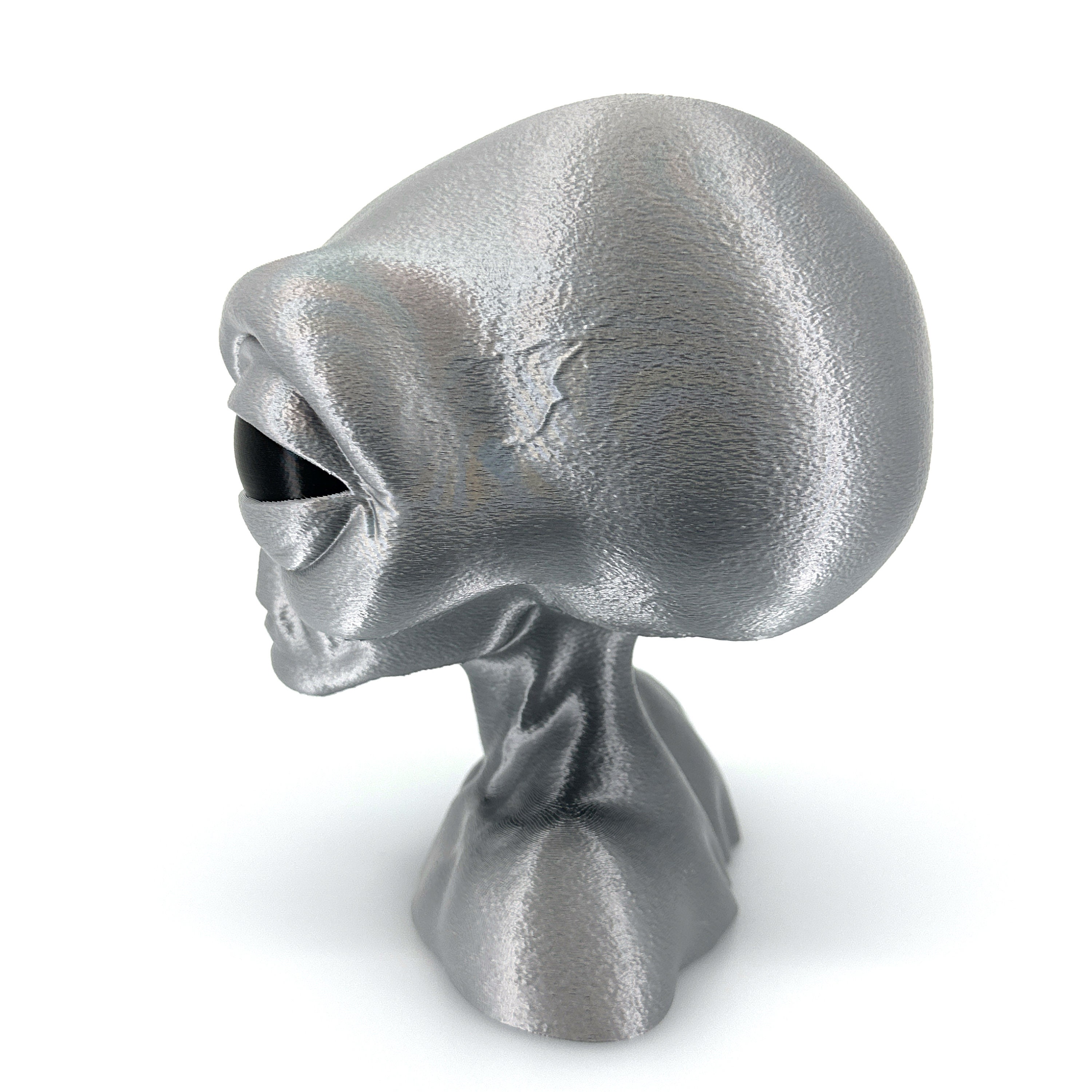 Alien Prince Head Bust 3D Print Sci-fi Alien Bust Sculpture in Multiple ...