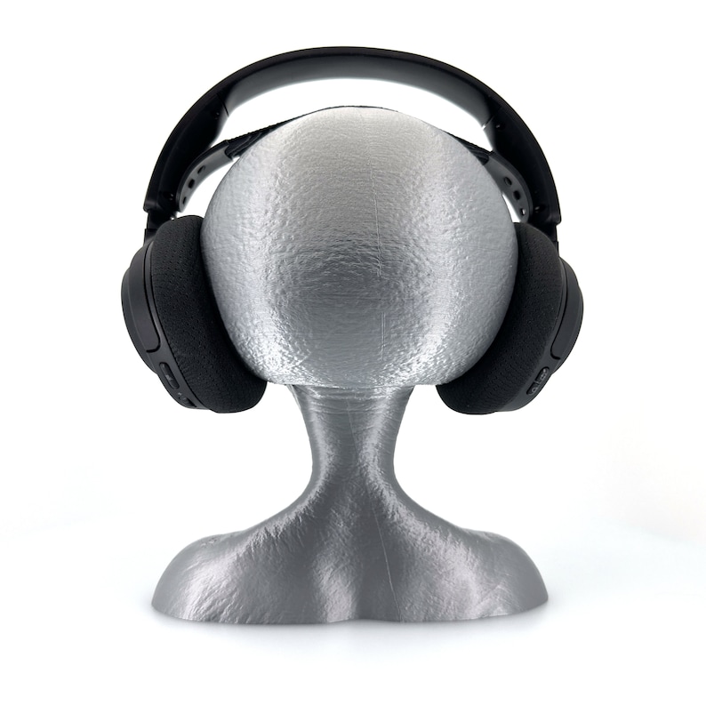 Roswell Grey Alien Headphone Stand From Zeta Reticuli - Gaming Headset ...