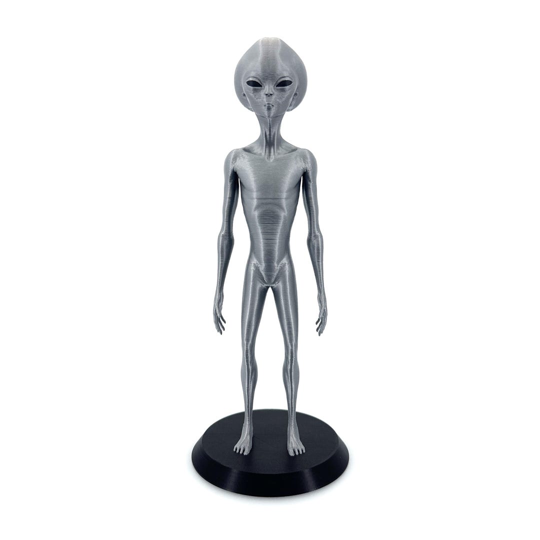 Roswell Grey Alien Figurine From Zeta Reticuli - 3D Printed Sci-fi ...