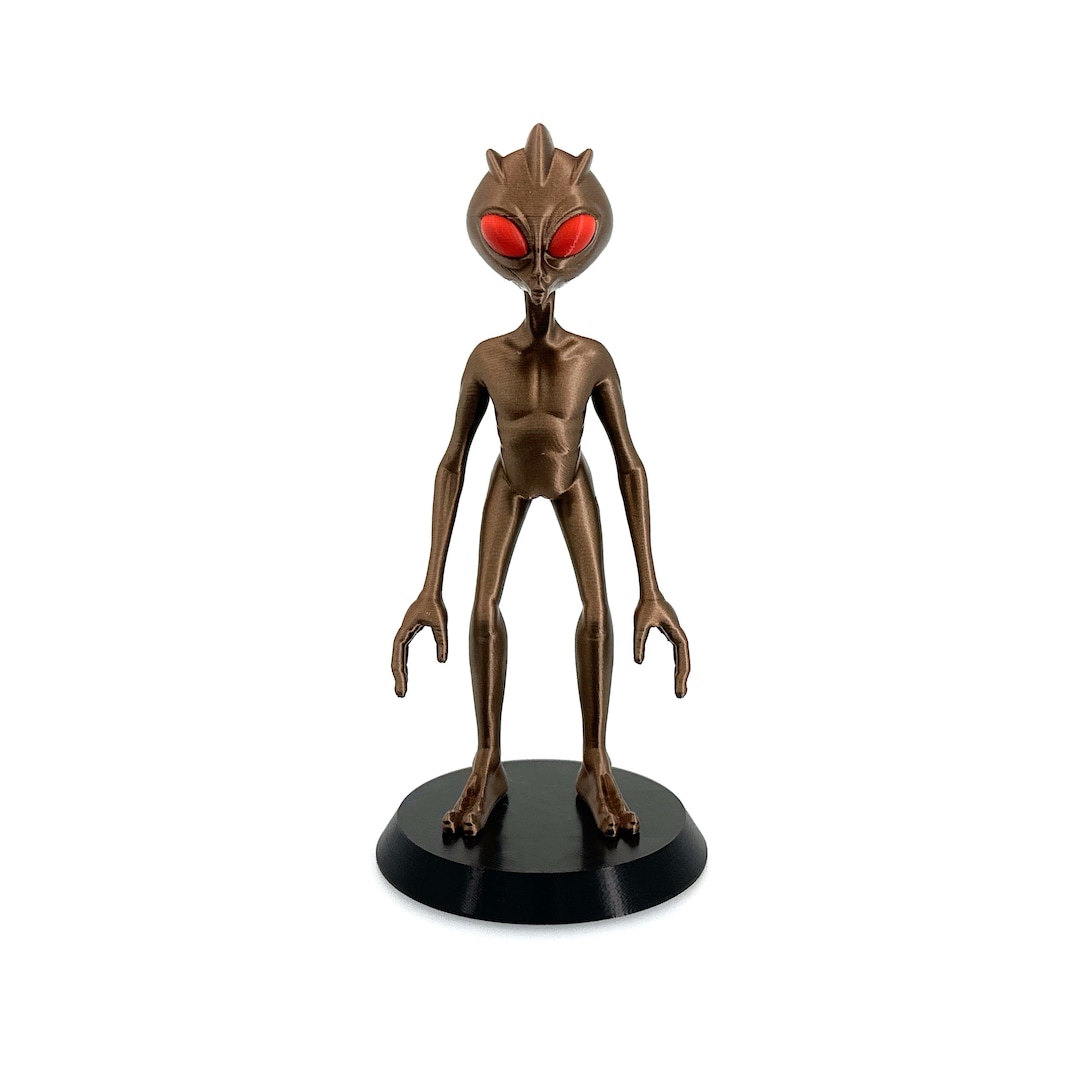 Varginha Alien Figurine, Detailed Brazilian UFO Encounter Creature ...