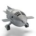 Flash Gordon Rocket Ship 3D Printed, Dr Zarkov Retro Sci-fi Replica ...