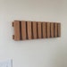 Modern Wall Rack Oak & Walnut - Etsy