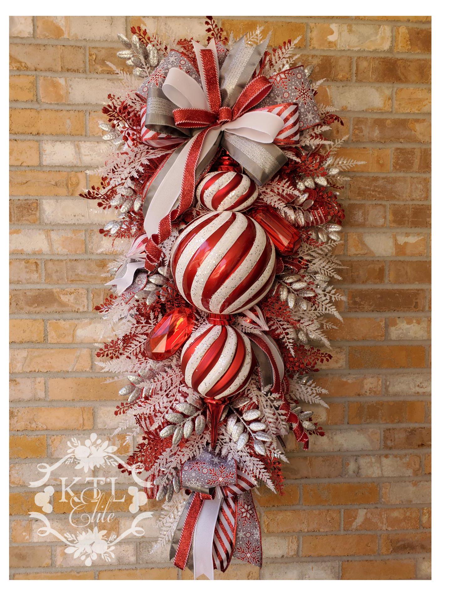 Christmas Wreath Sign Xl Christmas Wreath Christmas Gem Wreath Luxury