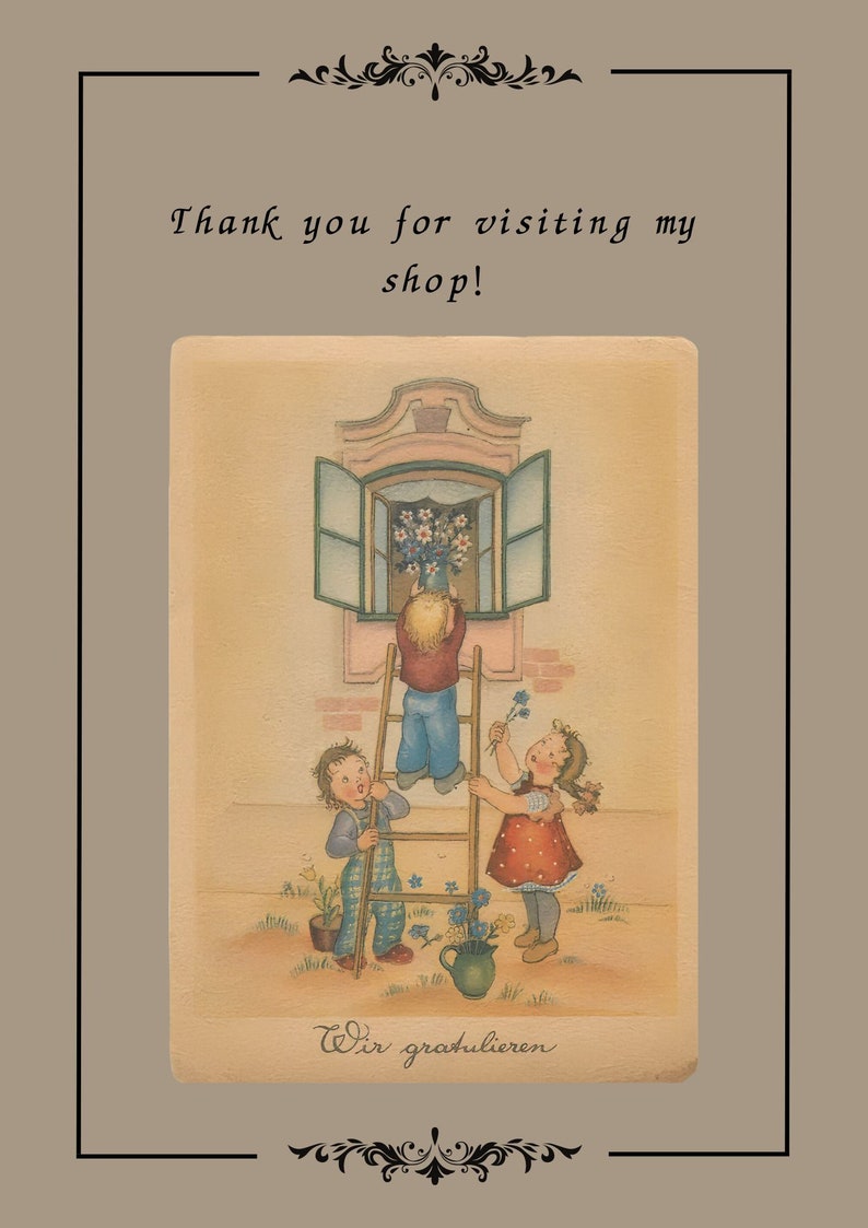 Comic Kids Cartoon Postcards, 96 Kids Cartoon Illustrations, High ...