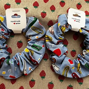 Handmade Hair Scrunchies Sweets Dogs Ducks Chickens Skulls Animal ...