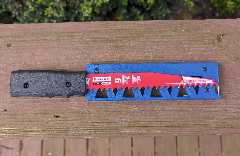 Ultralight Backpacking Saw - Uses Sawzall / Reciprocating Saw Blades ...