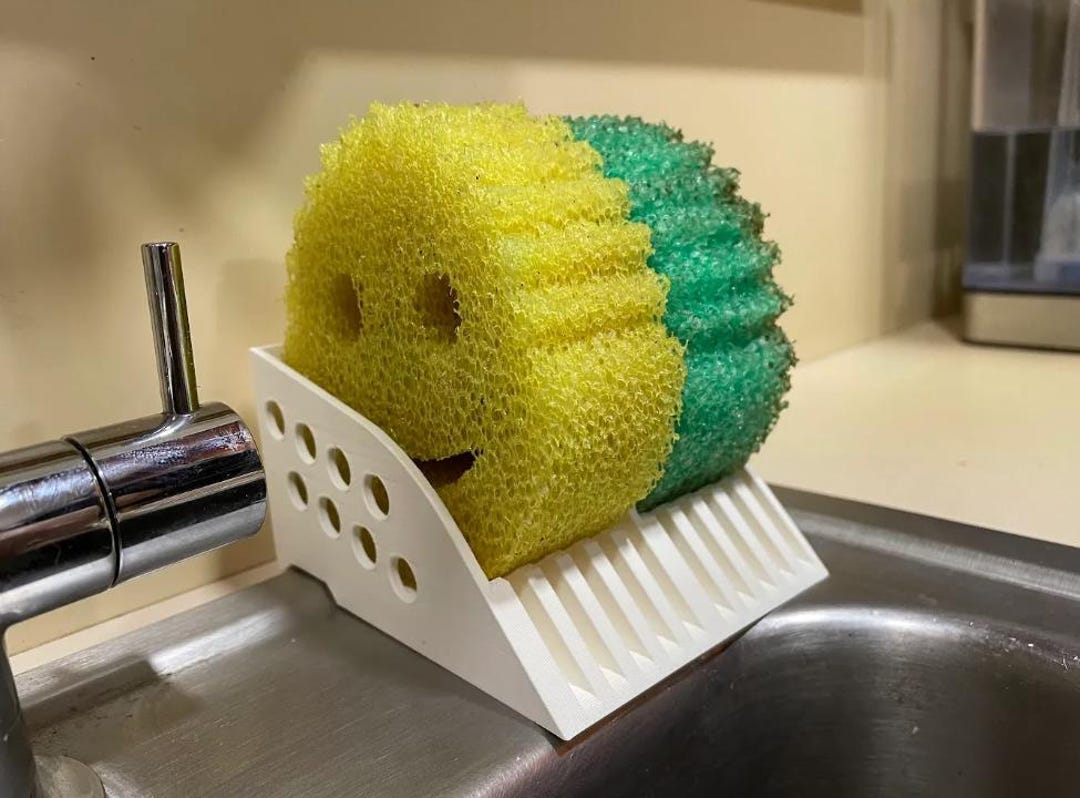 Scrub Daddy Vertical Drying and Drainage Rack - Etsy