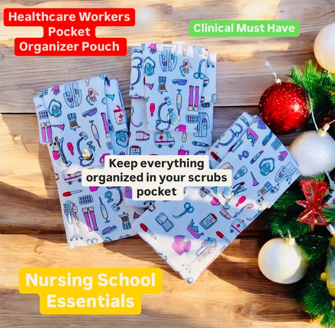 Nurse Pocket Organizer, Nursing Organizer, Nursing School Essentials ...