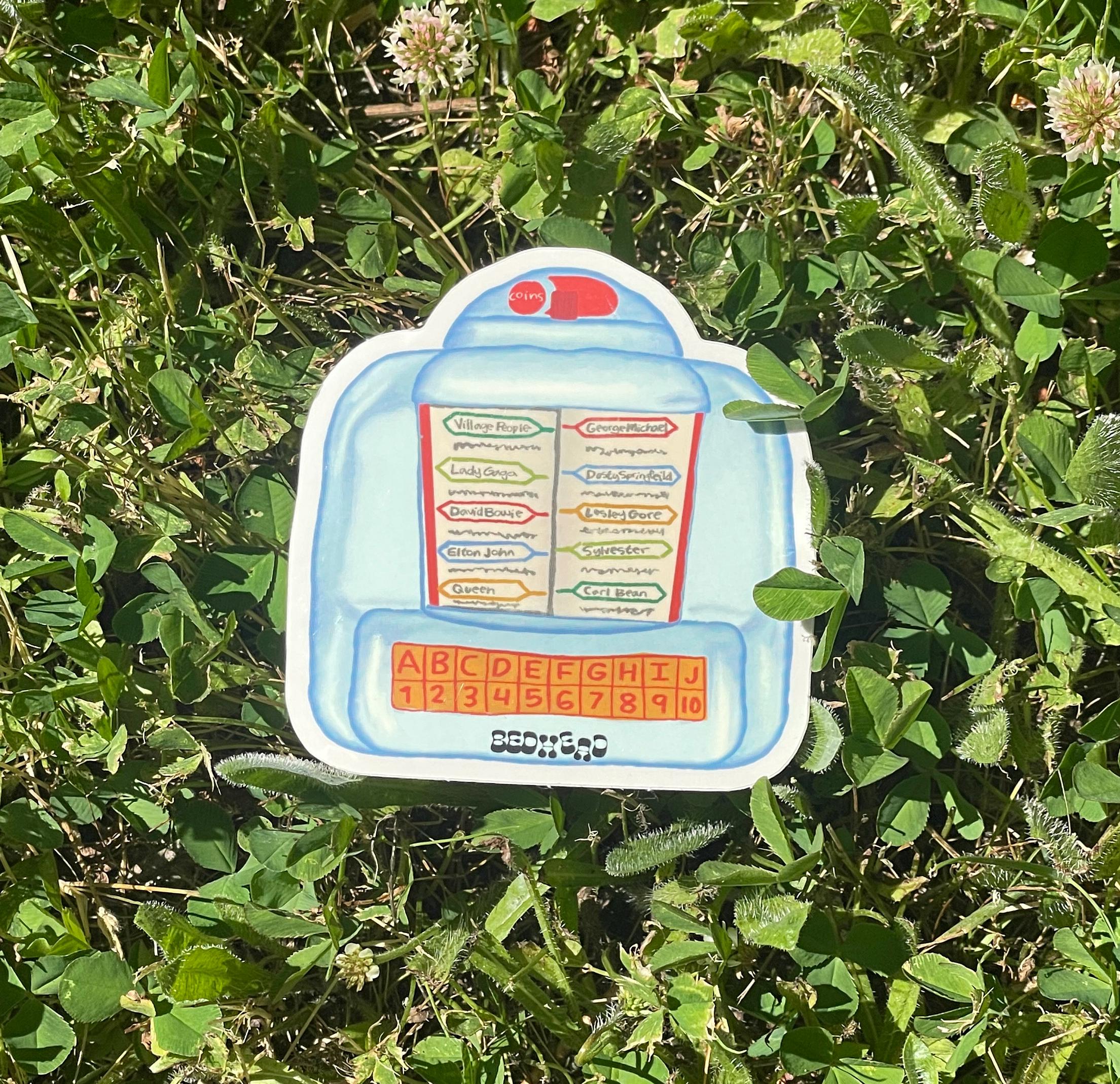 Diner Jukebox Sticker | Bedhead - Etsy