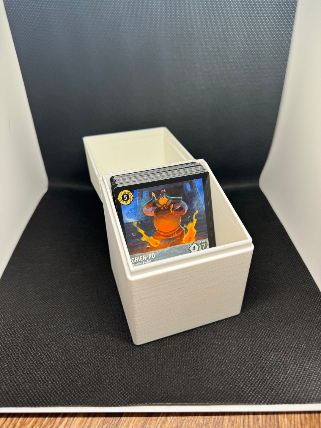 3D Printed Deck Box holds 100 - Etsy