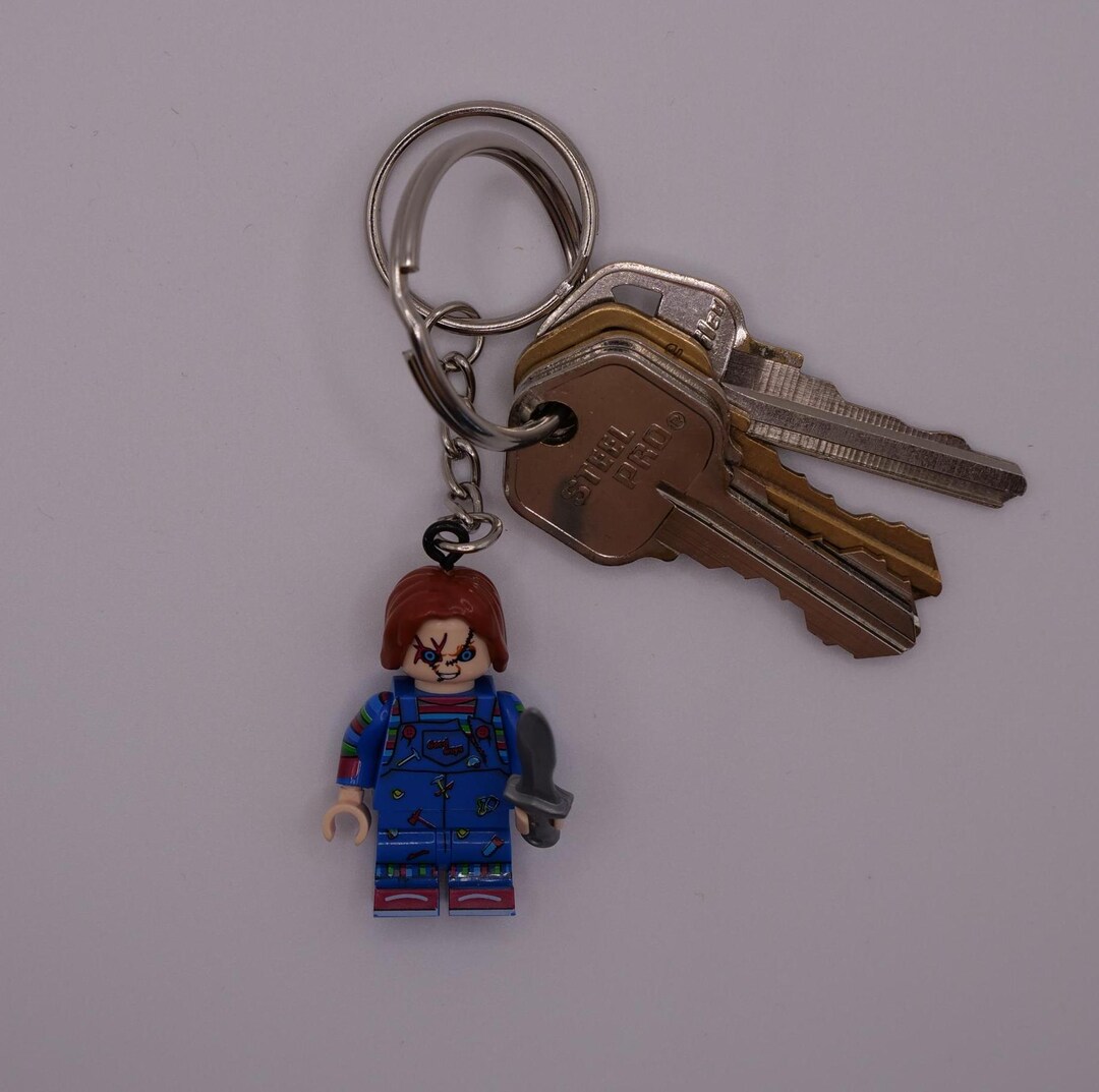 Lego Chucky Keychain - Etsy