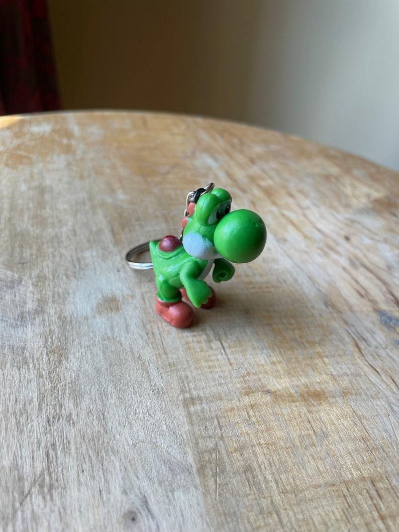 Yoshi Keychain - Etsy