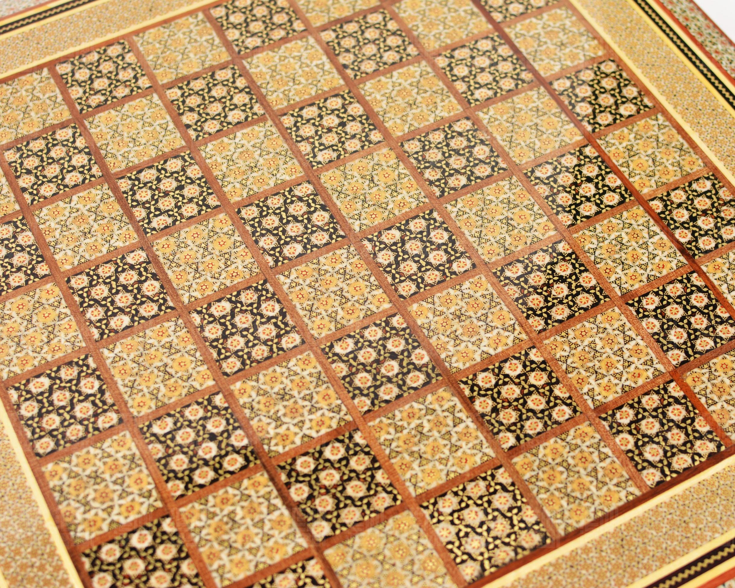 Suliman Luxury Chess Board 50"| Handcrafted Damascus Art | Unique ...