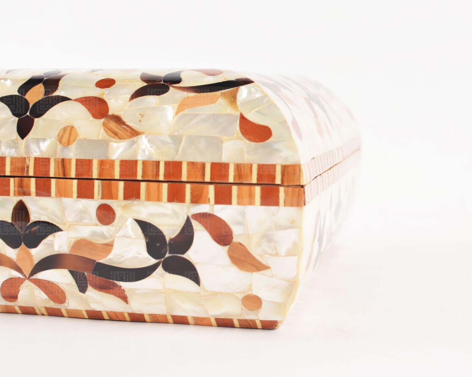 Sultana Handcrafted Inlaid Box | Walnut and Mother-of-pearl | Elegant ...