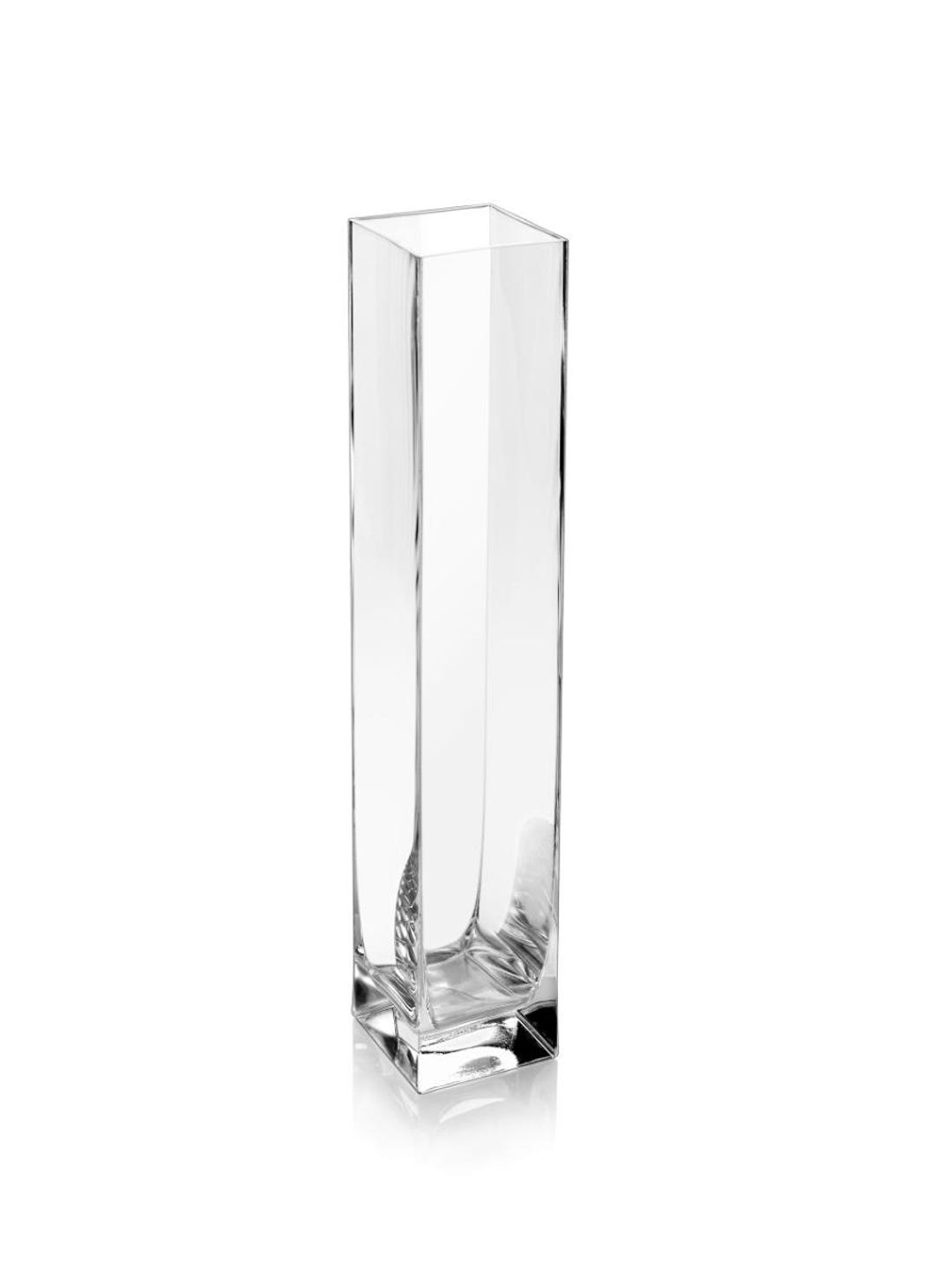 IVV | Italian Handmade Glass Vase - 60cm - Clear - Etsy