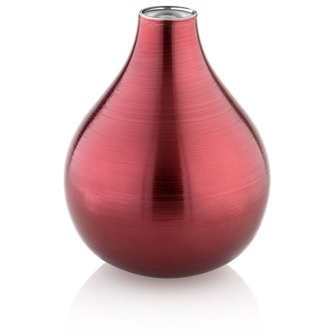 IVV | Italian Handmade Glass Vase - 31cm - Red - Etsy