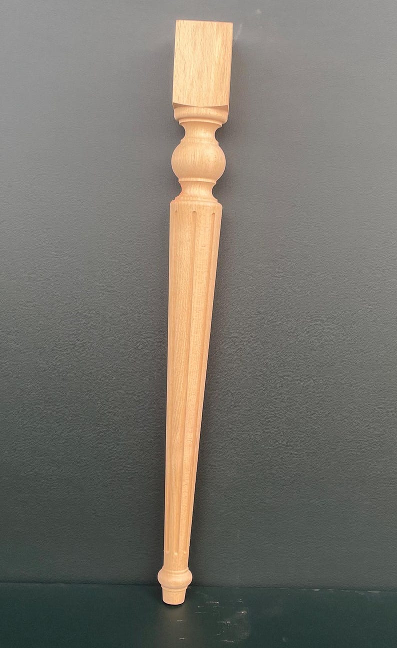 Wooden Table Legs Turned Table Leg Wooden Furniture Legs Replacement ...