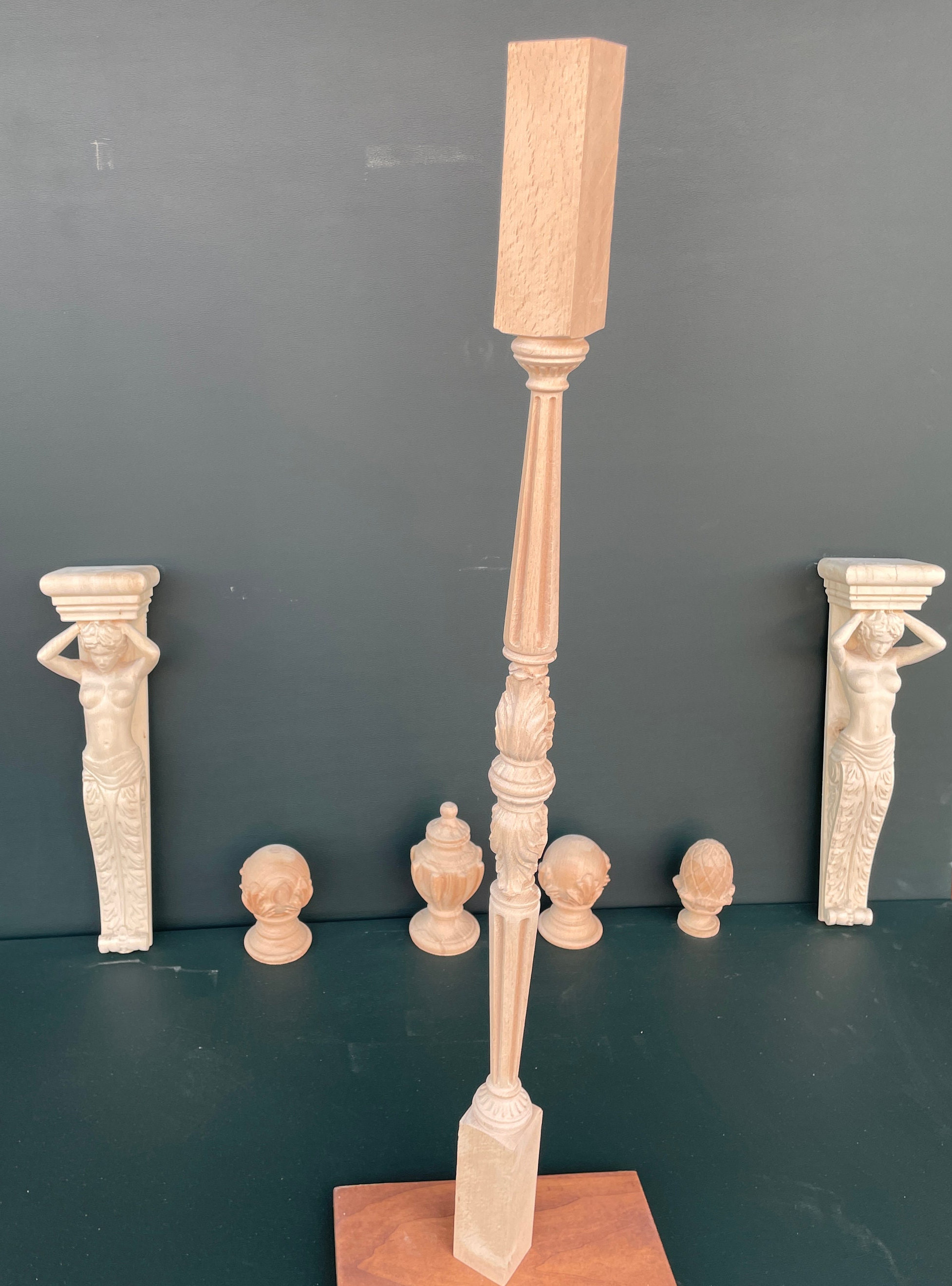 Wooden Stair Spindle,elegant Staircase Spindles for Classic and Modern ...