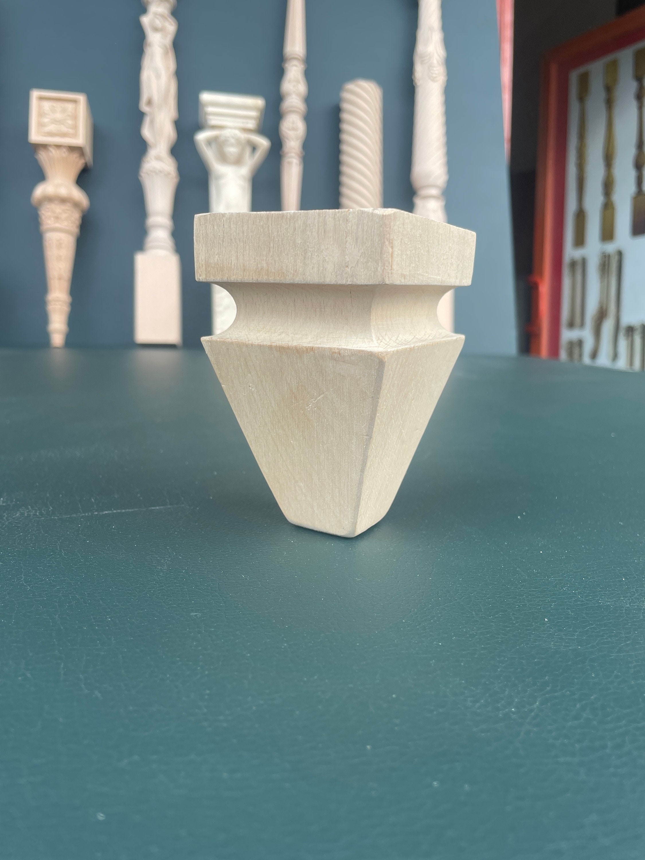 Wooden Legs for Your Home, Hand-turned Beech Wood Chair Legs - Enhance ...