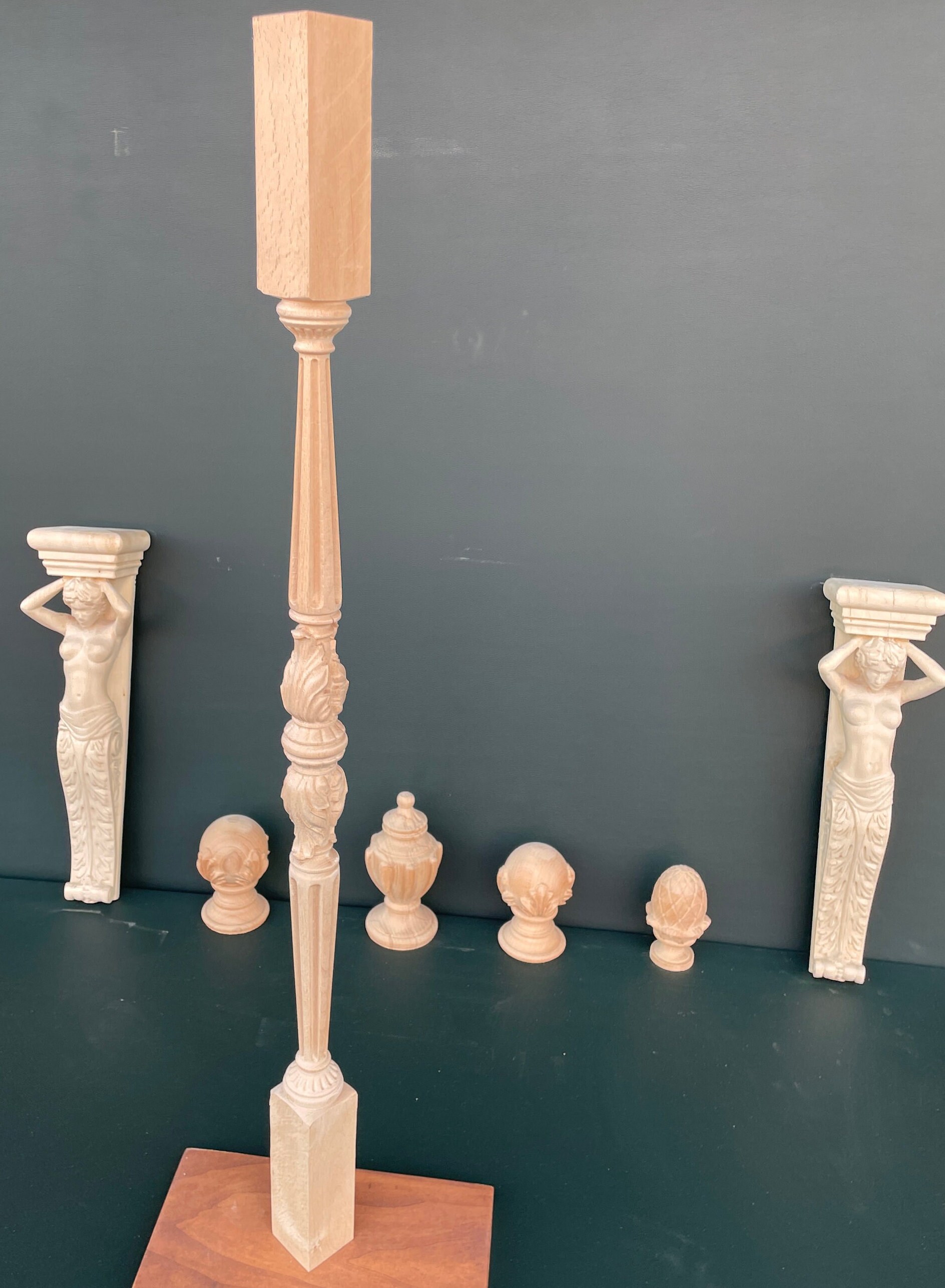 Wooden Stair Spindle,elegant Staircase Spindles for Classic and Modern ...