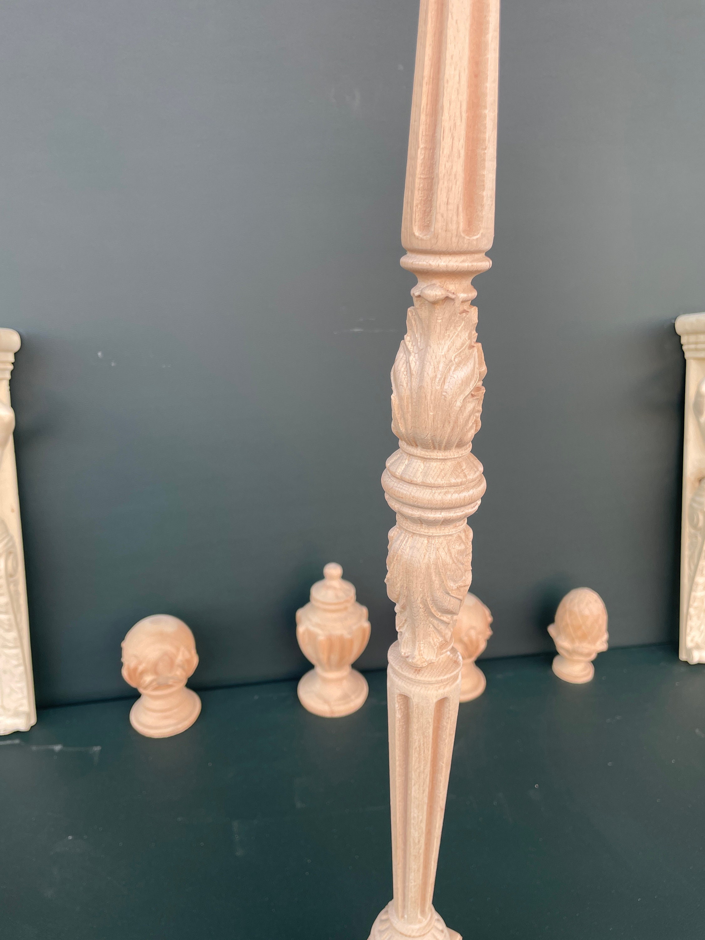 Wooden Stair Spindle,elegant Staircase Spindles for Classic and Modern ...