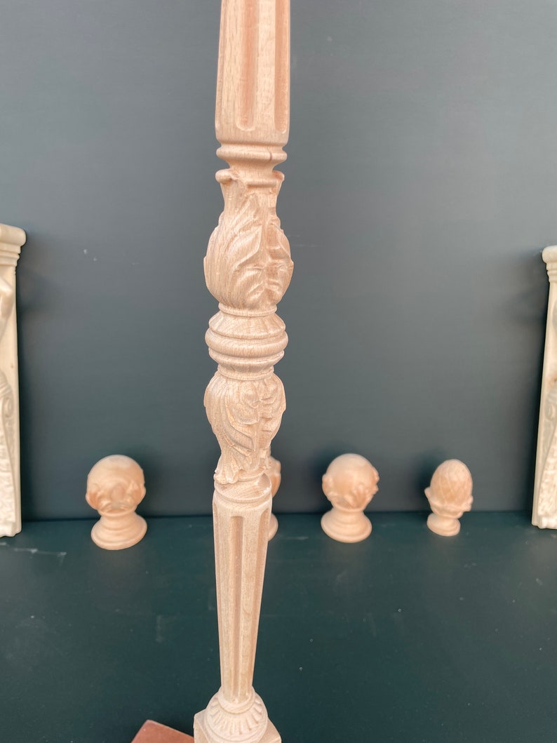 Wooden Stair Spindle,elegant Staircase Spindles for Classic and Modern ...