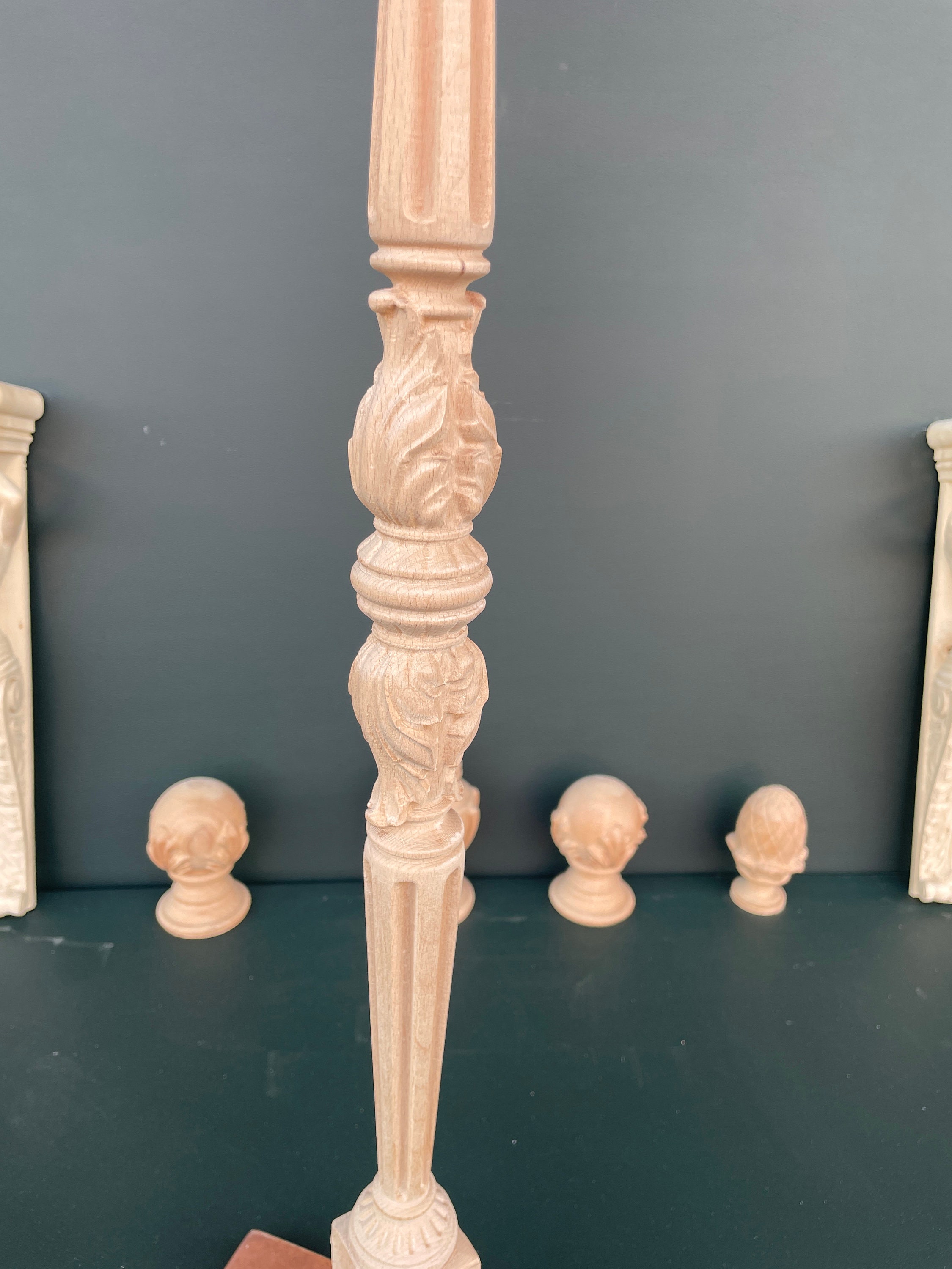 Wooden Stair Spindle,elegant Staircase Spindles for Classic and Modern ...
