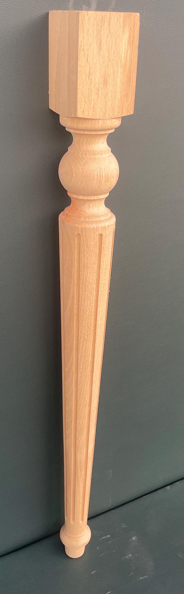 Wooden Table Legs Turned Table Leg Wooden Furniture Legs Replacement ...