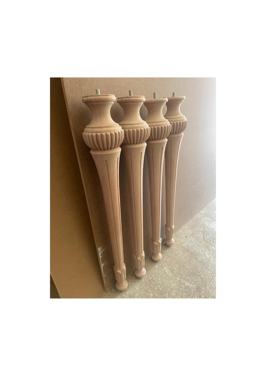 Hand-carved Wooden Table Leg | Intricate Decorative Turned Furniture ...