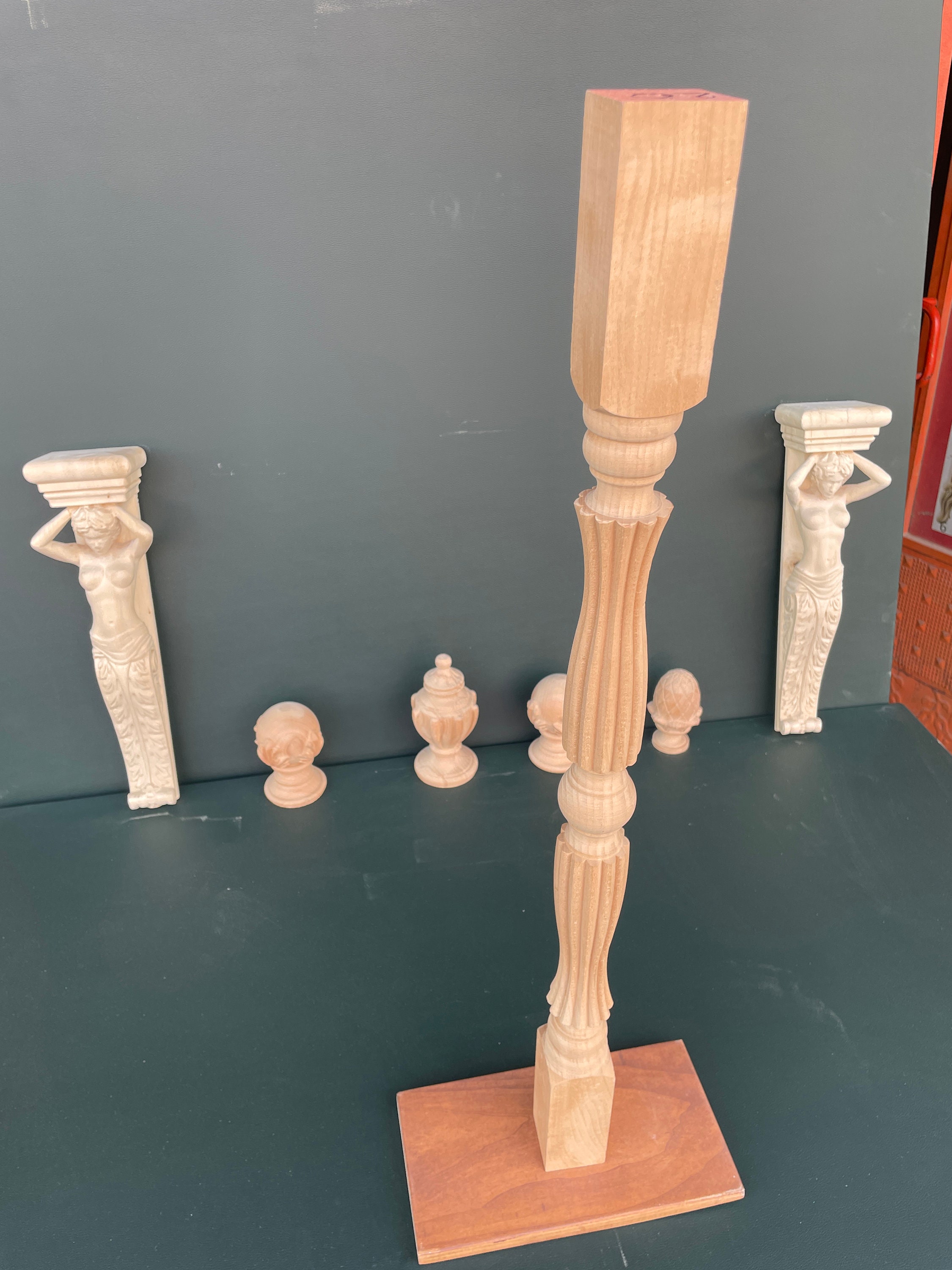 Wooden Stair Spindle,custom Order Wooden Baluster, Custom Order Spindle ...