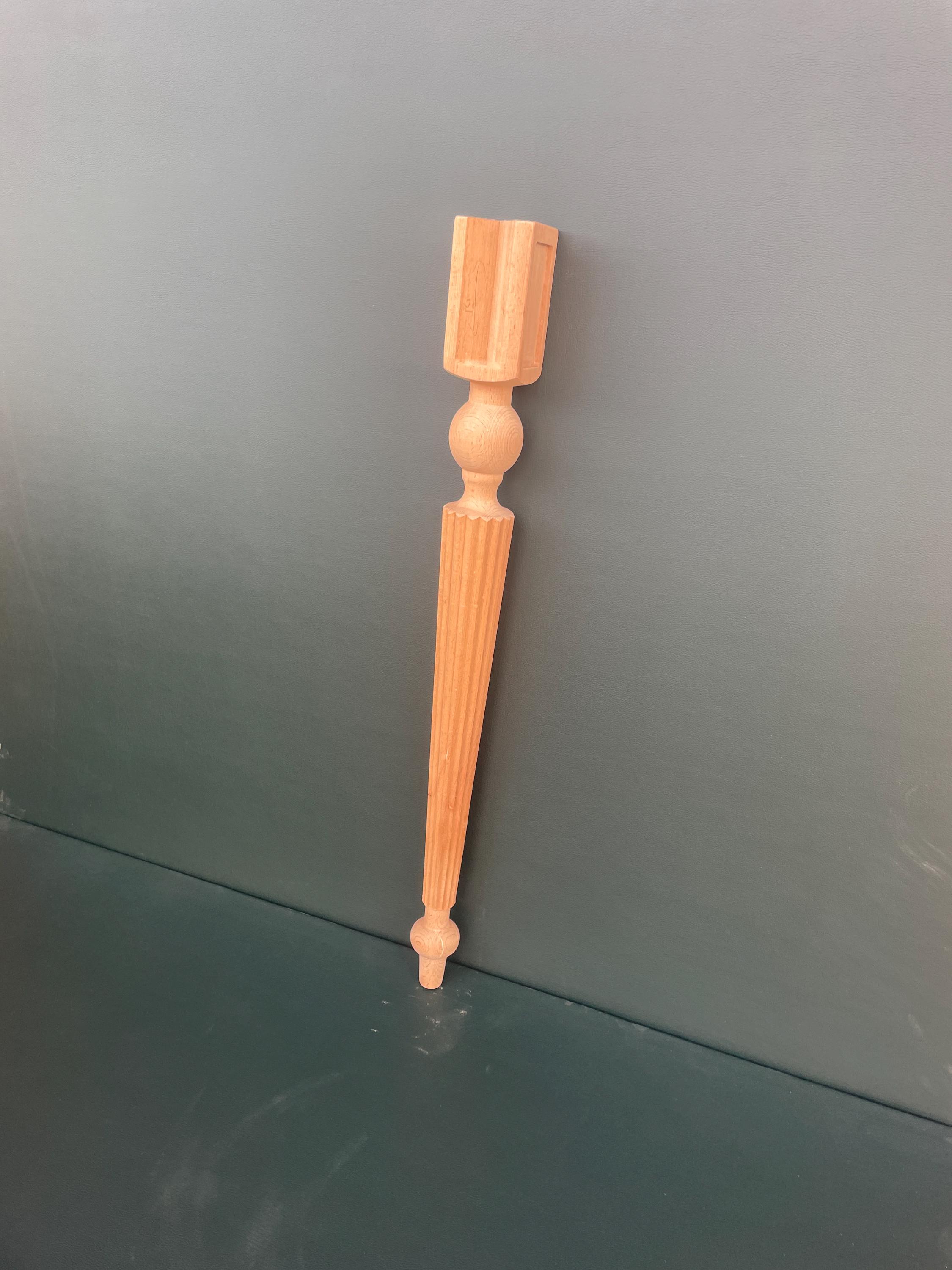 Wooden Farmhouse Table Turn Legs, Modern Dining Table Legs, Chunky ...