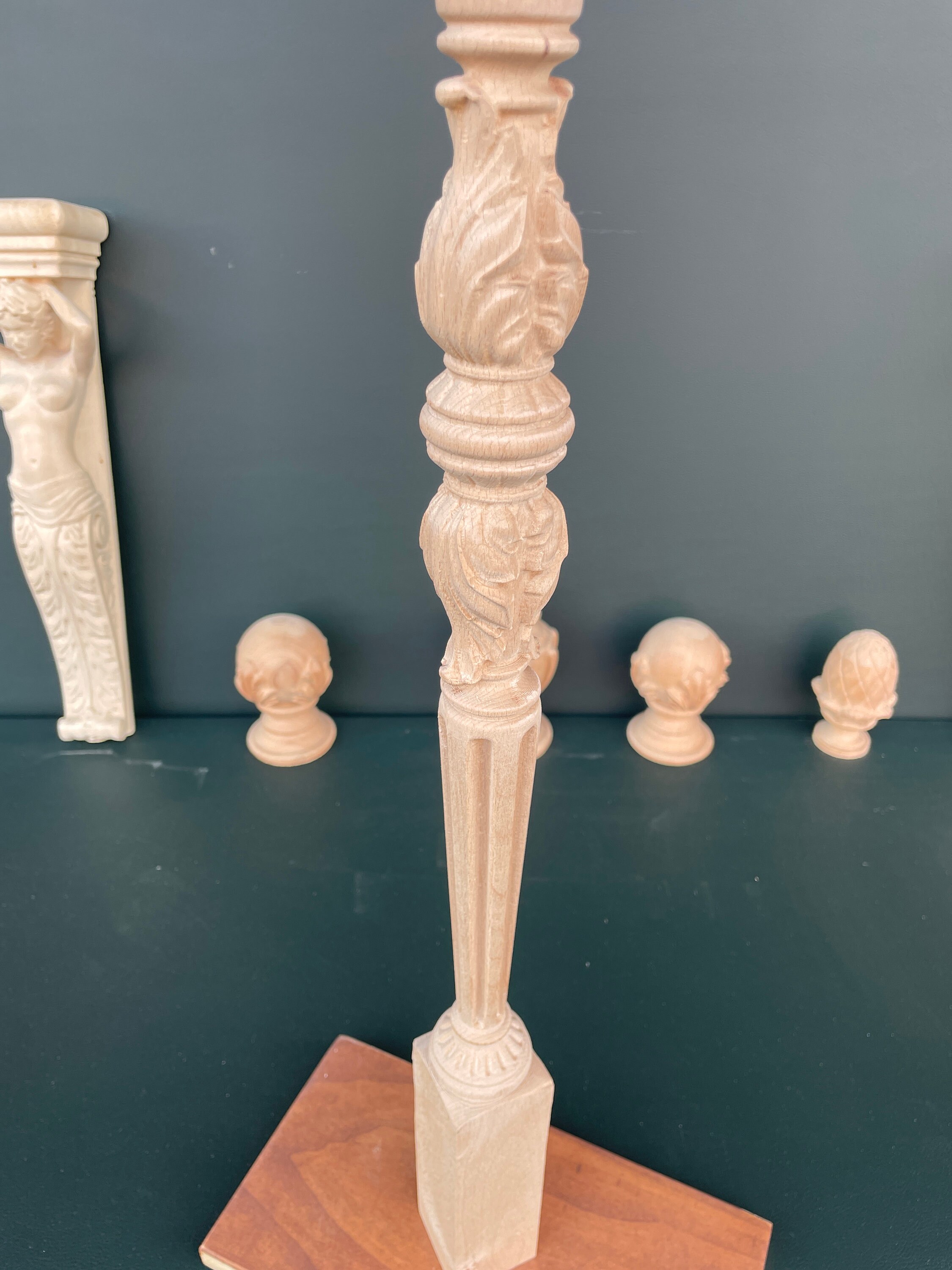 Wooden Stair Spindle,elegant Staircase Spindles for Classic and Modern ...