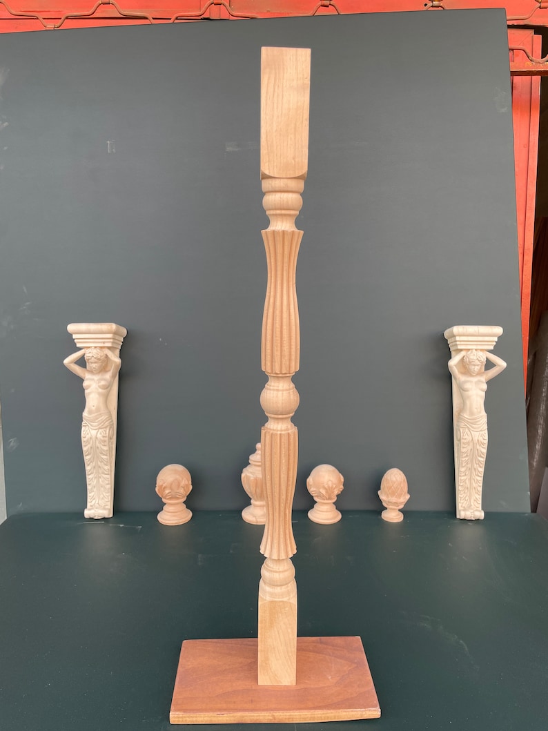 Wooden Stair Spindle,custom Order Wooden Baluster, Custom Order Spindle ...