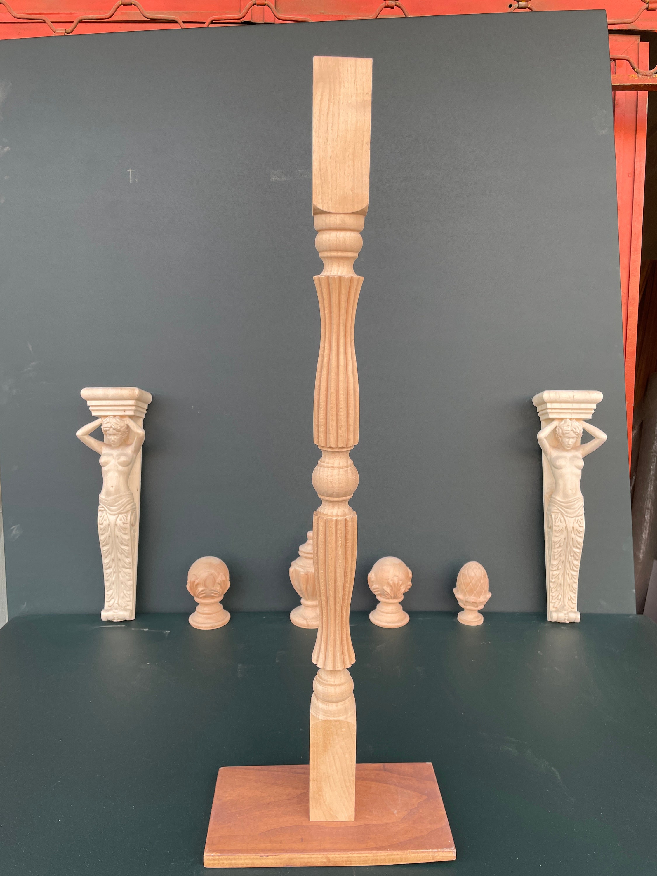 Wooden Stair Spindle,custom Order Wooden Baluster, Custom Order Spindle ...