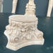 Handcrafted Wooden Round Capitals, High-quality Ornate Wood Applique ...