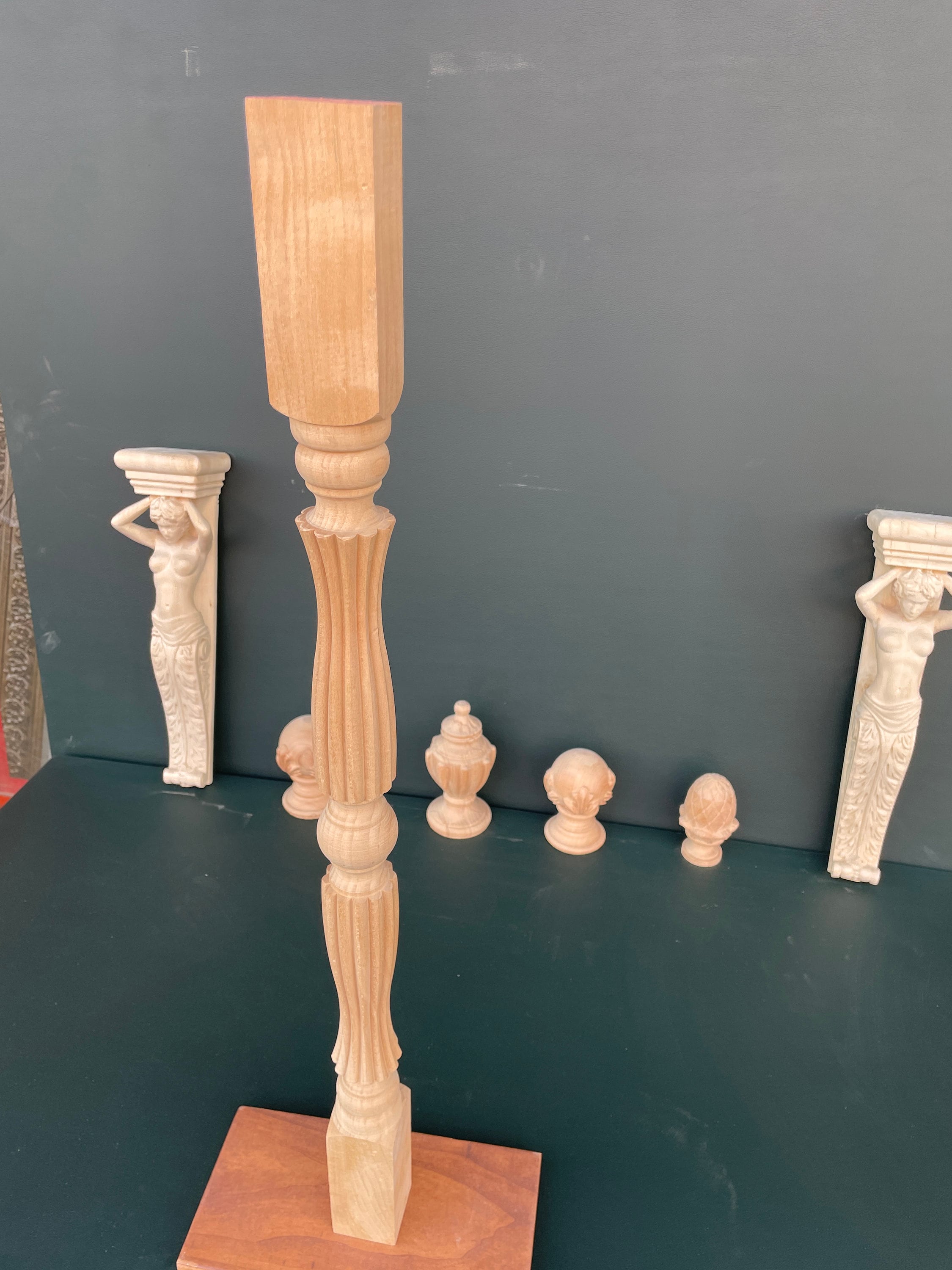 Wooden Stair Spindle,custom Order Wooden Baluster, Custom Order Spindle ...