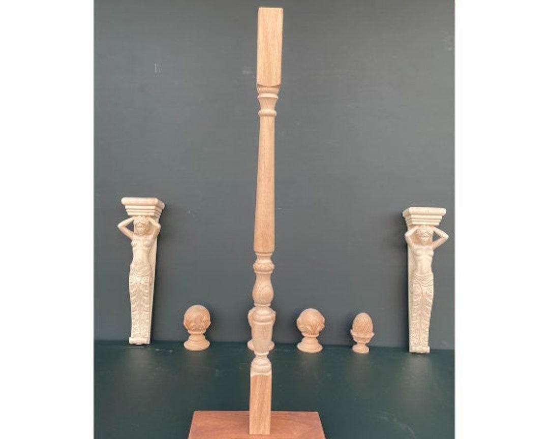 Custom Order Wooden Spindles, Wooden Baluster for Staircase, Wooden ...