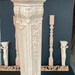Newel Post for Farmhouse Stair, Wooden Stair Parts, Walnut Newel Post ...