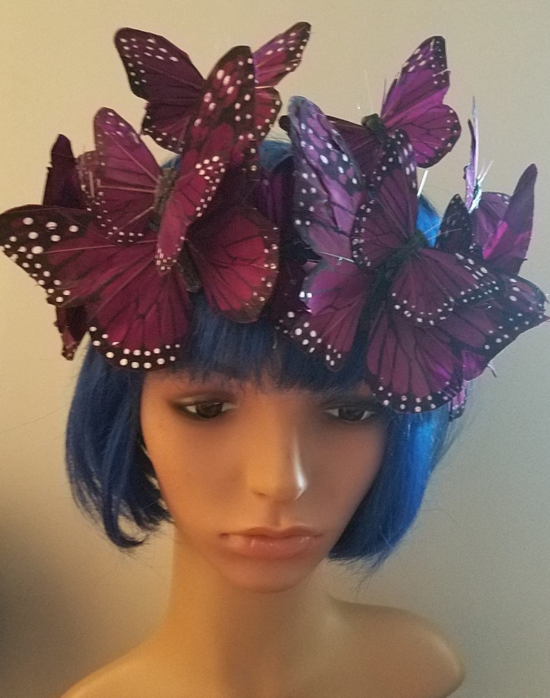 Butterfly Monarch Butterfly Butterfly Headband Day of the - Etsy