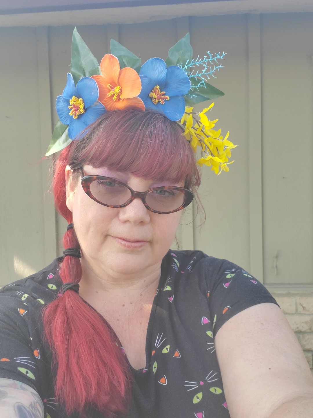 Tiki Crown Hibiscus Crown Tiki Tiki Oasis Tiki Luau - Etsy