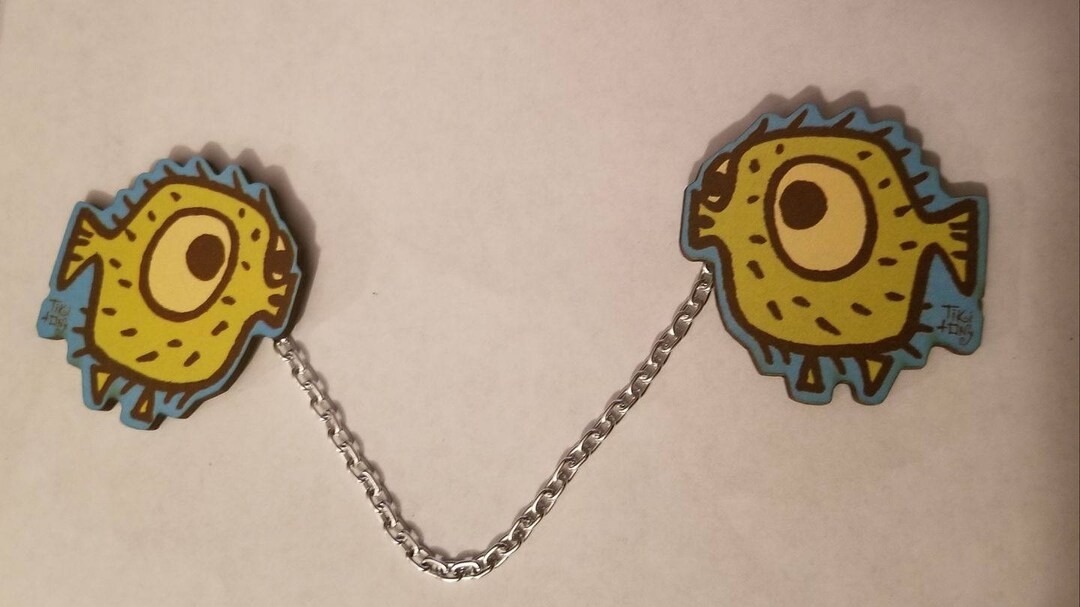 Tiki Tony, Puffer Fish, Puffer Fish Jewelry, Monkey, Monkey Jewelry ...