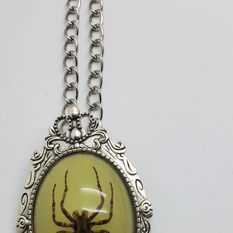 Spider Necklace - Etsy
