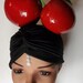 Giant Cherry, Cherry, Cherry Turban, Giant Fruit, Fruit Turban, Carmen ...