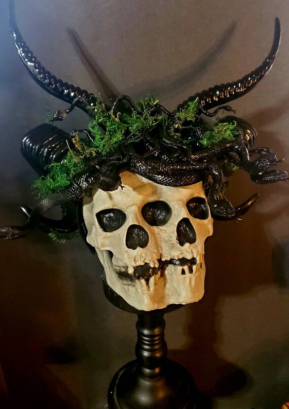 Medusa Medusa Horns Horns Halloween Cosplay Snake Snake - Etsy