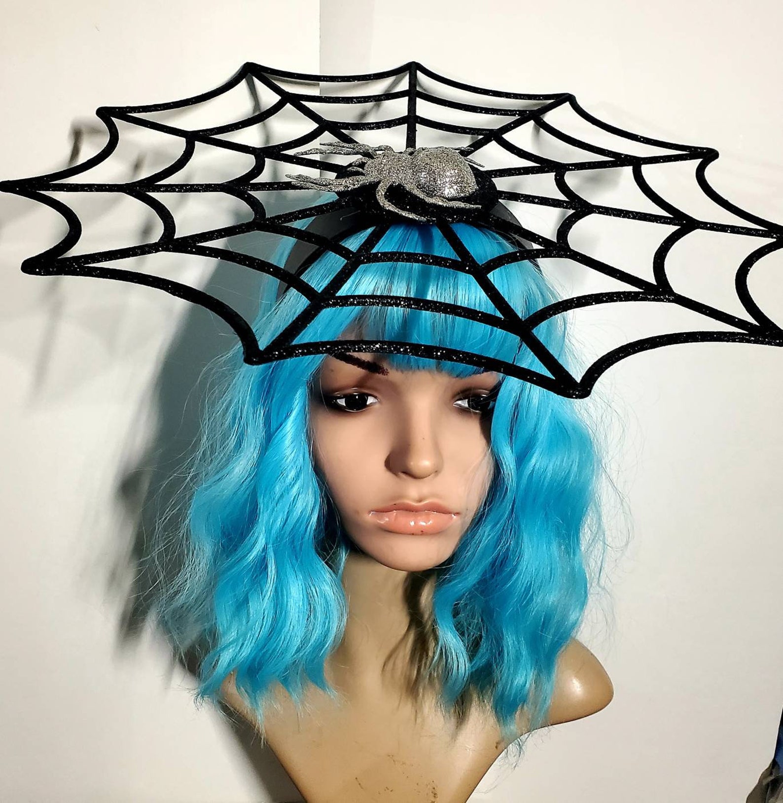Spider Web Hat Spider Spider Hat Spider Headband Gothic - Etsy