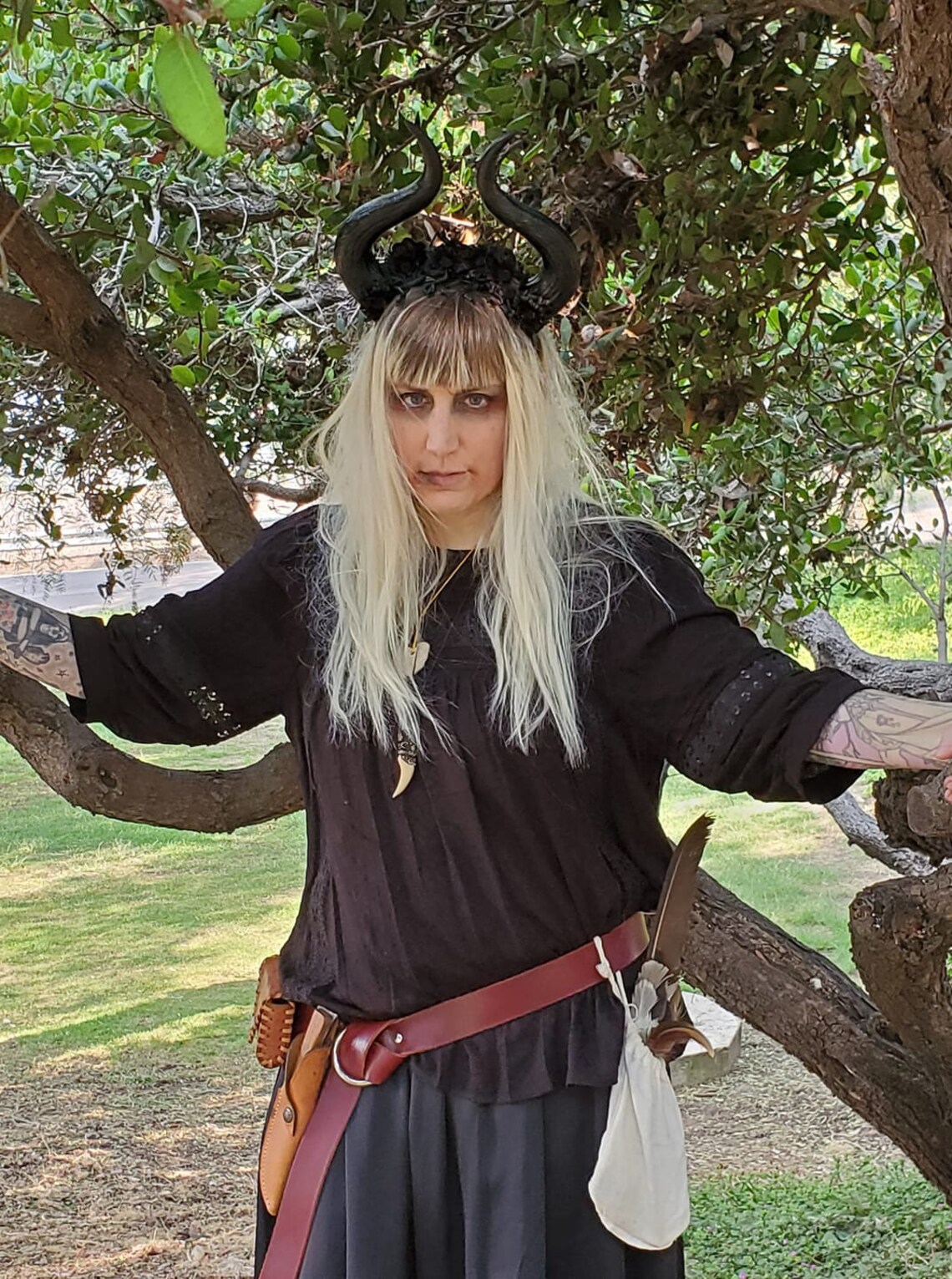 Witch,horns, Horn Headdress, Snakes, Medusa, Snake Headband, Flower ...