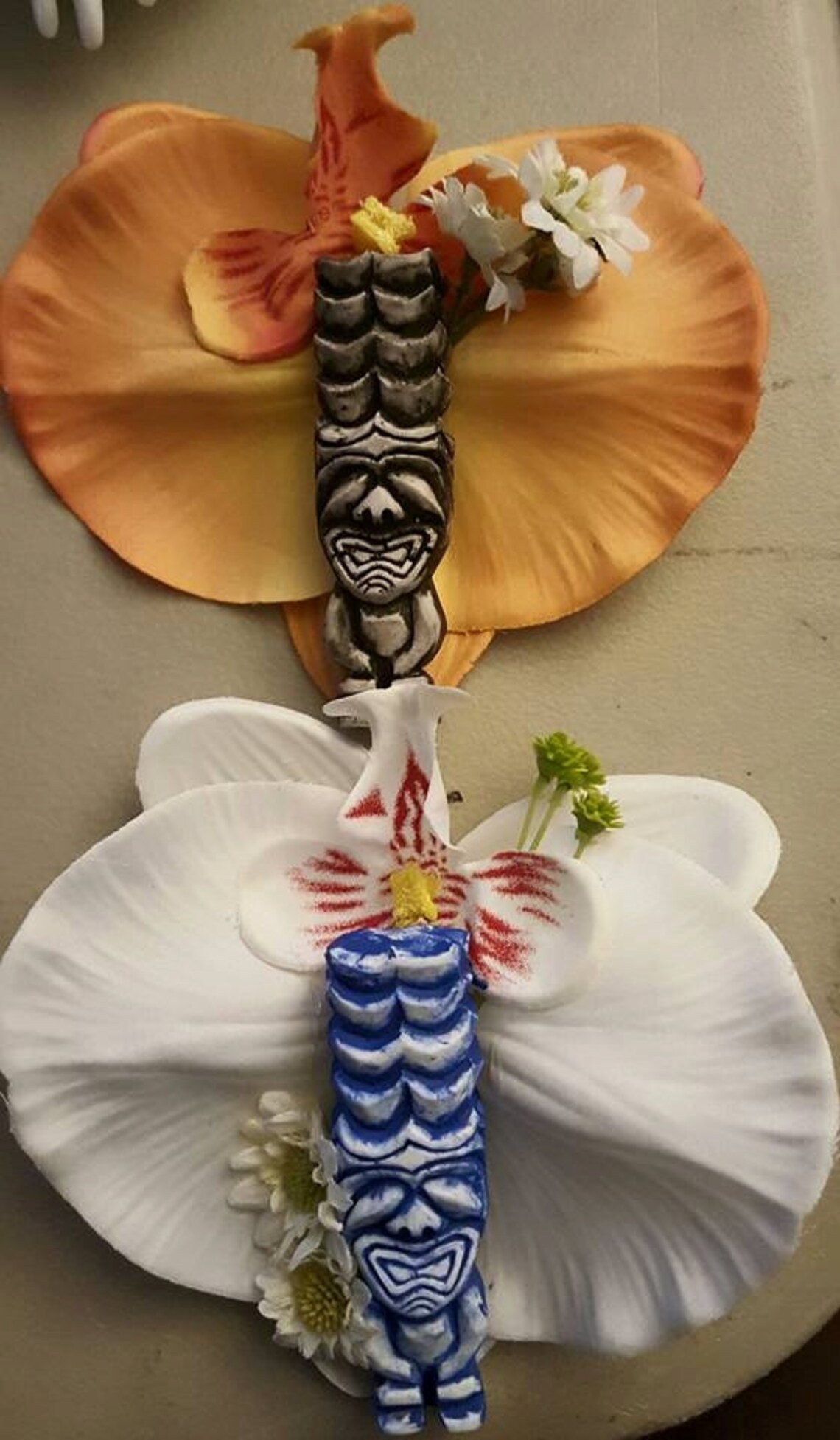 Tiki Ku Pinuptiki Flower Tiki Oasis Retro Flower Tiki - Etsy