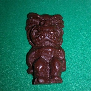 Tiki God Ring, Adjustable, Tiki Ring, Tiki, Ring, on Sale, Brown Tiki ...