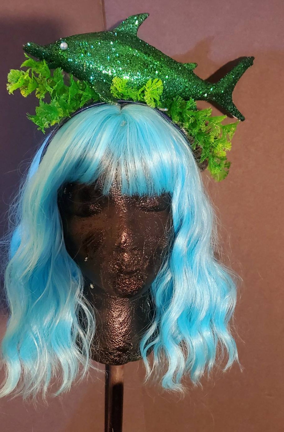 Shark, Shark Headband, Glitter Shark, Christmas, Christmas Headband ...