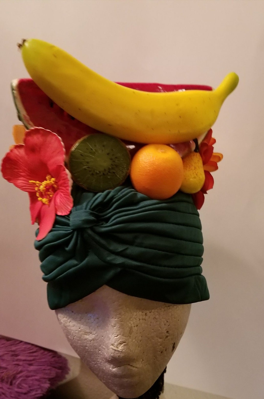 Carmen Miranda Fruit Fruit Turban Faux Fruit Faux Fruit - Etsy